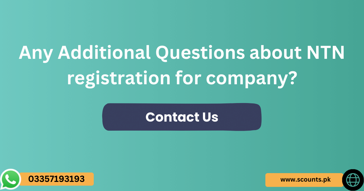 NTN Registration For Company